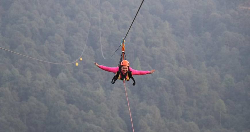 Nepal's Longest Superman Zipline in Nagarkot | Booking Contact Office ...